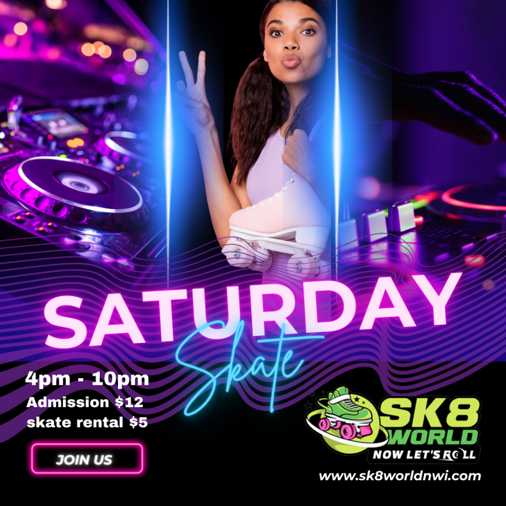 2024 Skating Schedule | Sk8 World Portage Indiana